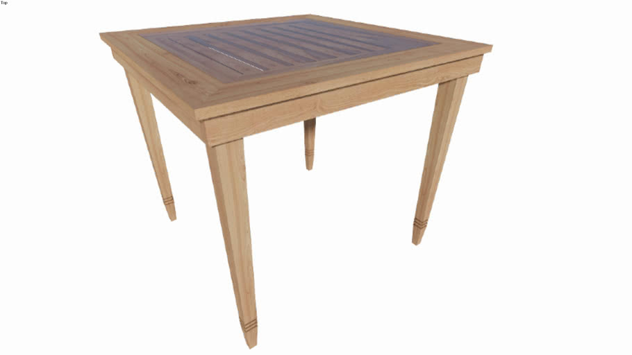 TABLE SQUARE | 3D Warehouse