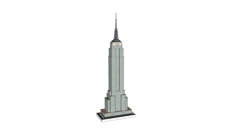 Empire State Building 3d Empire State Building 3D Model By SQUIR