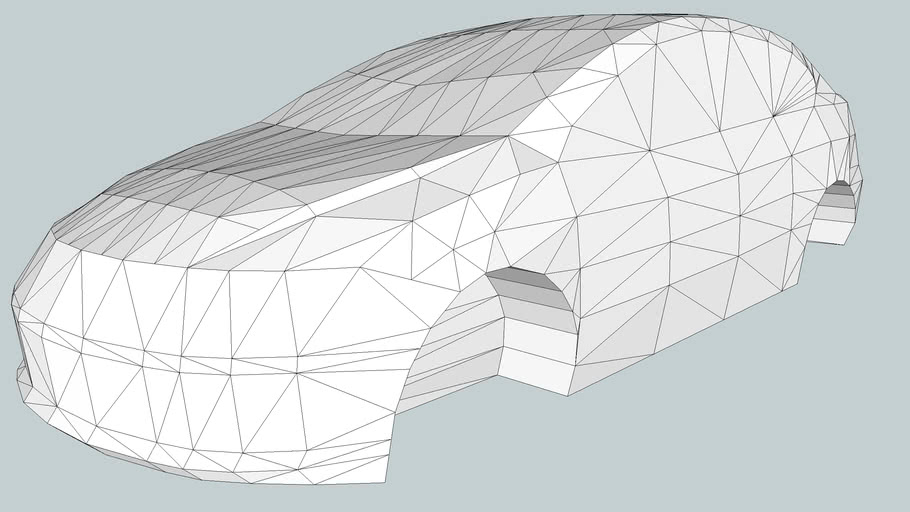 3rd compact sedan template | 3D Warehouse