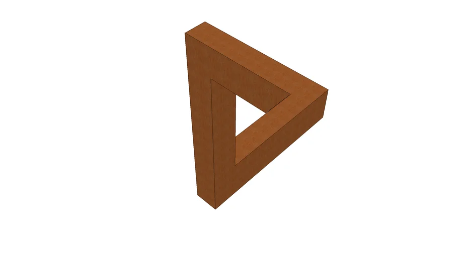 Penrose Triangle II | 3D Warehouse