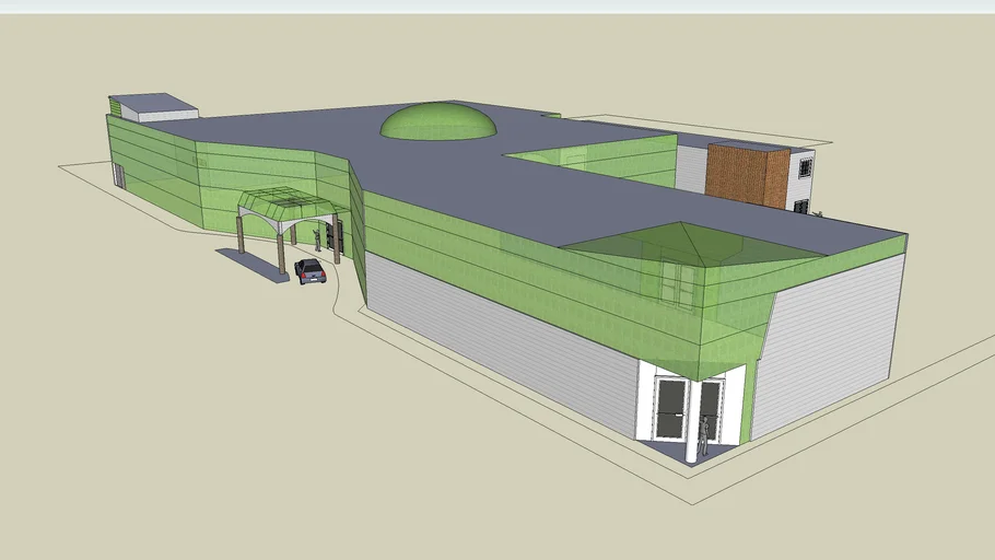 terminal autobuses | 3D Warehouse