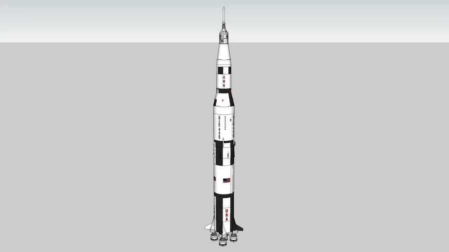 Saturn-V | 3D Warehouse