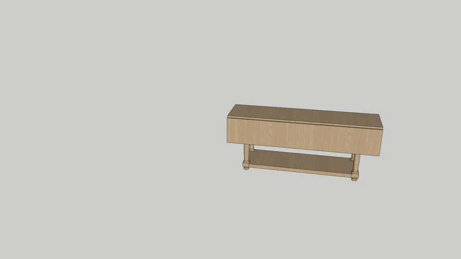 console table | 3D Warehouse