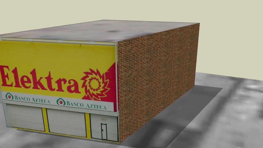 Tienda Elektra | 3D Warehouse