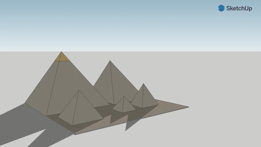 great pyramids of giza | 3D Warehouse