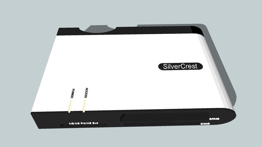 SilverCrest CR-12 USB Card Reader FINAL | 3D Warehouse