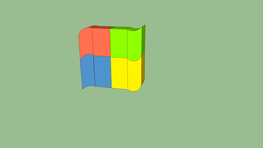 3d Windows Logo | 3D Warehouse