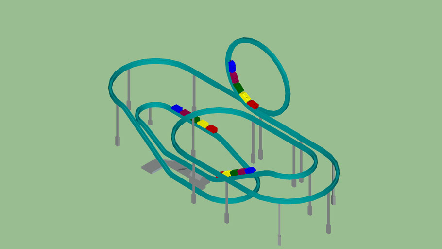 Roller Coaster | 3D Warehouse