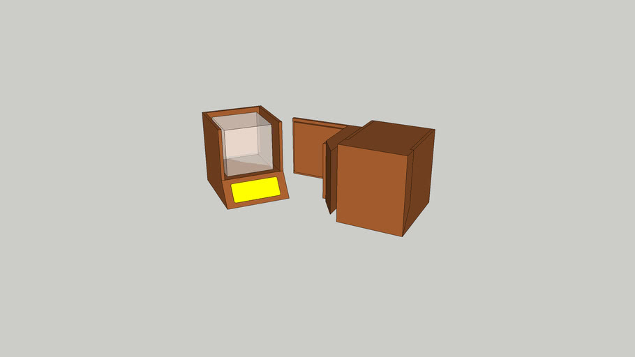 wooden box | 3D Warehouse