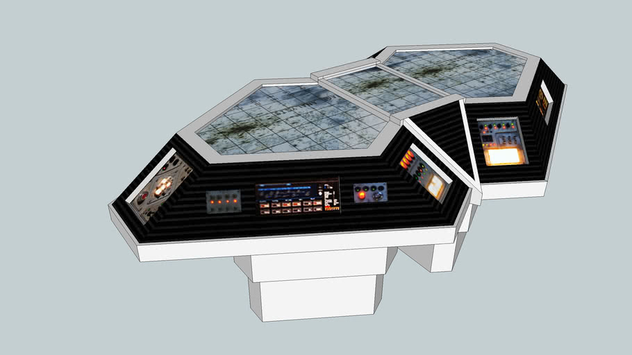 Battlestar Galactica CIC table | 3D Warehouse