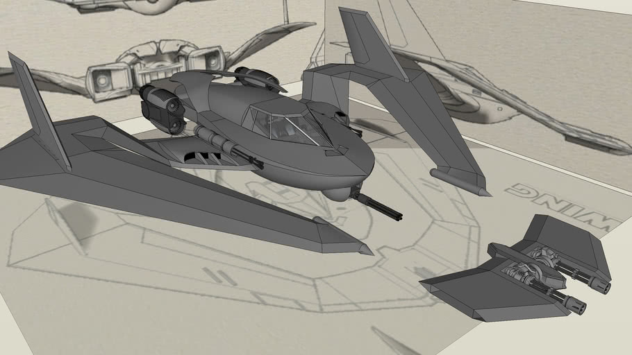 Batwing BvS | 3D Warehouse