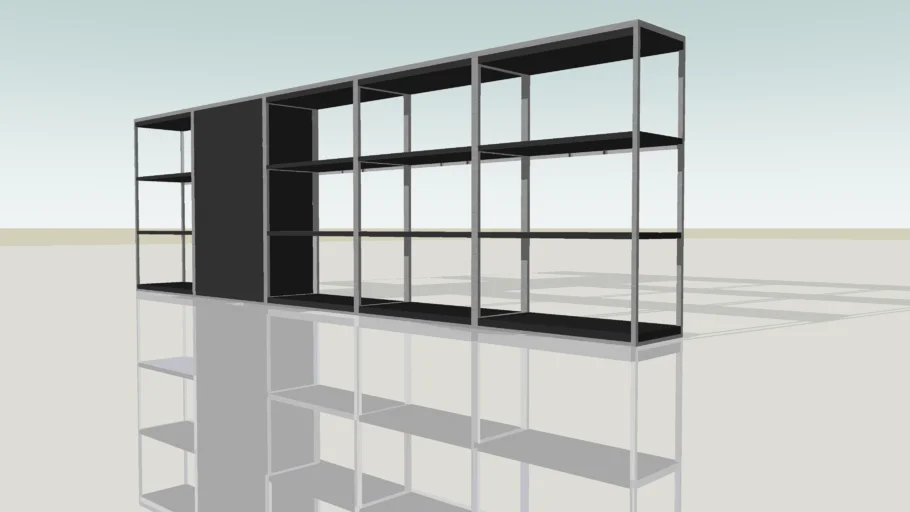 design bookcase | 3D Warehouse