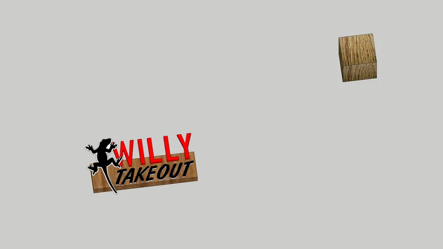 Willy Taco Sign | 3D Warehouse