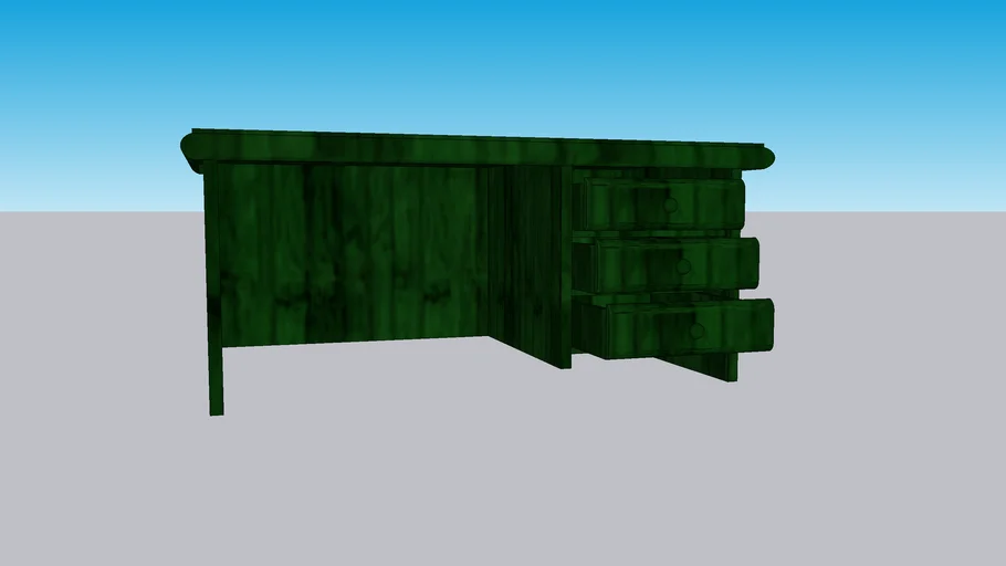 Computer Table | 3D Warehouse