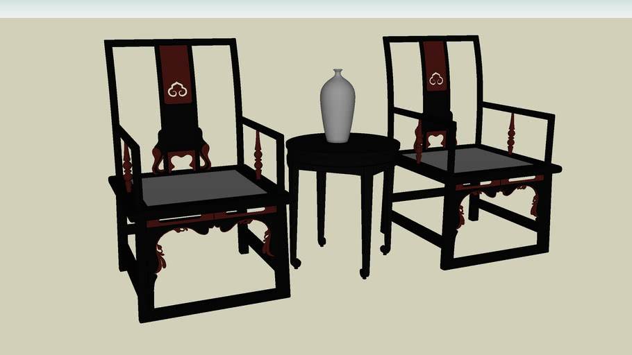 Classic chair 1 | 3D Warehouse