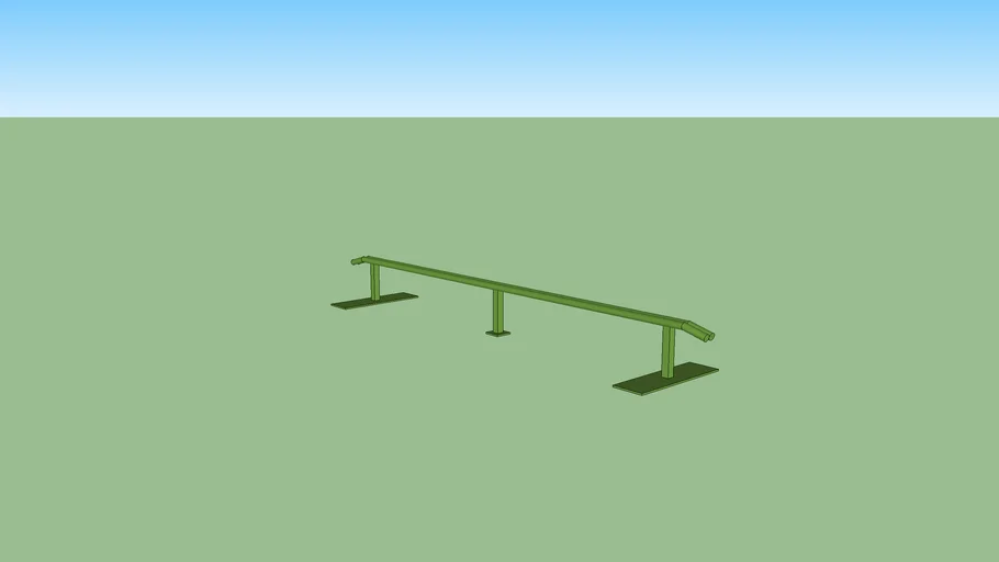 grind rail | 3D Warehouse