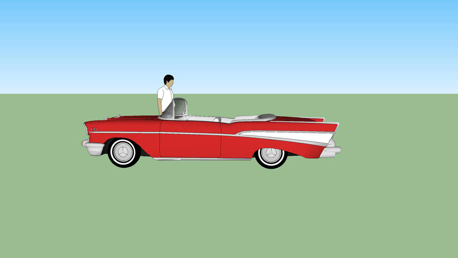 57 big block chevy | 3D Warehouse