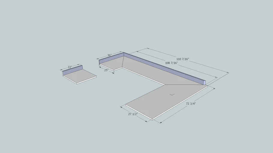 Kitchen Counter Top | 3D Warehouse