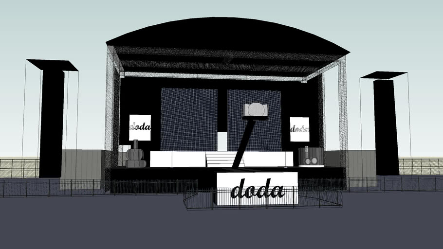 Scena The Seven Temptations Tour - Doda (Stage) | 3D Warehouse