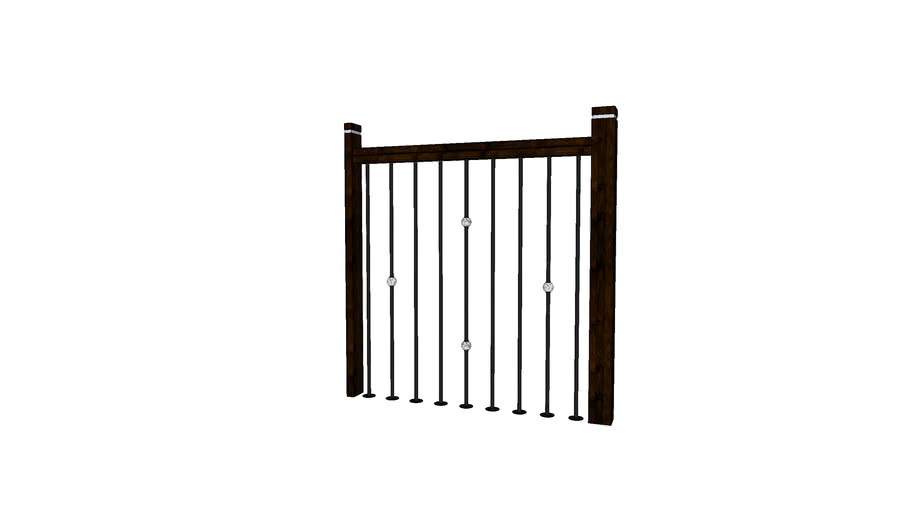 Contemporary stair railing | 3D Warehouse