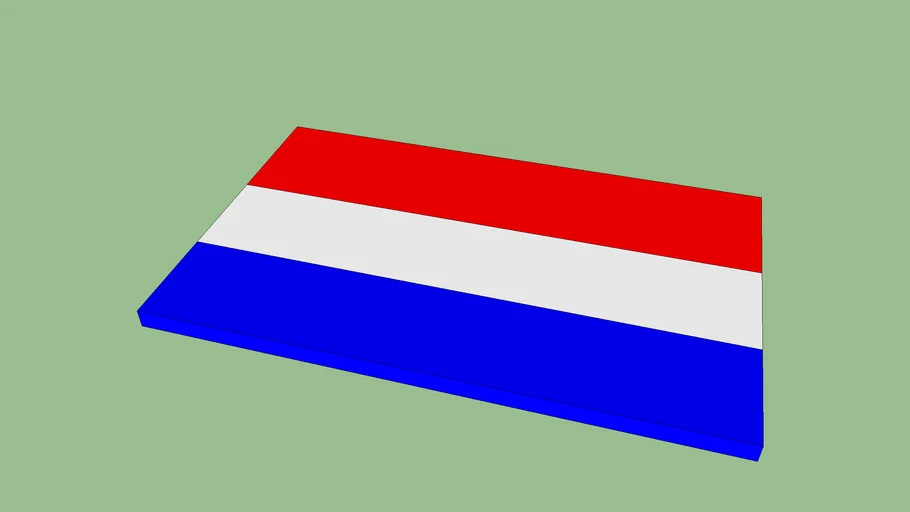 Netherlands (holland) national flag | 3D Warehouse