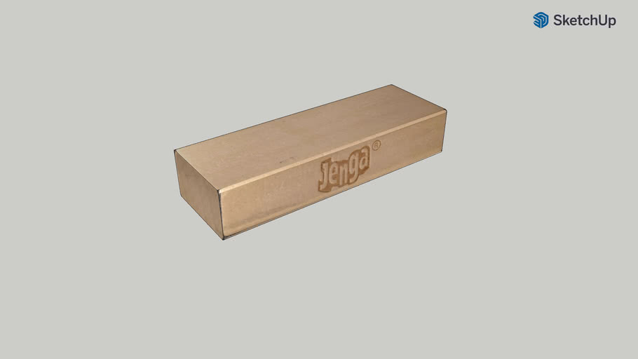 Jenga Wood Block | 3D Warehouse
