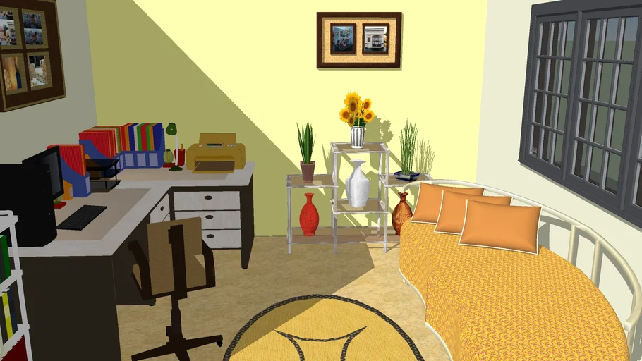 ruang kerja | 3D Warehouse