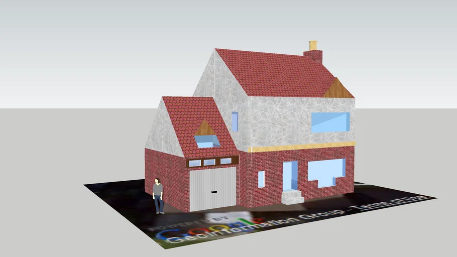 Detached House Epic land | 3D Warehouse