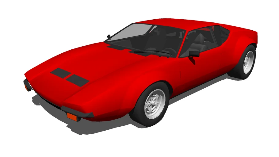 De Tomaso Pantera 1972 | 3D Warehouse