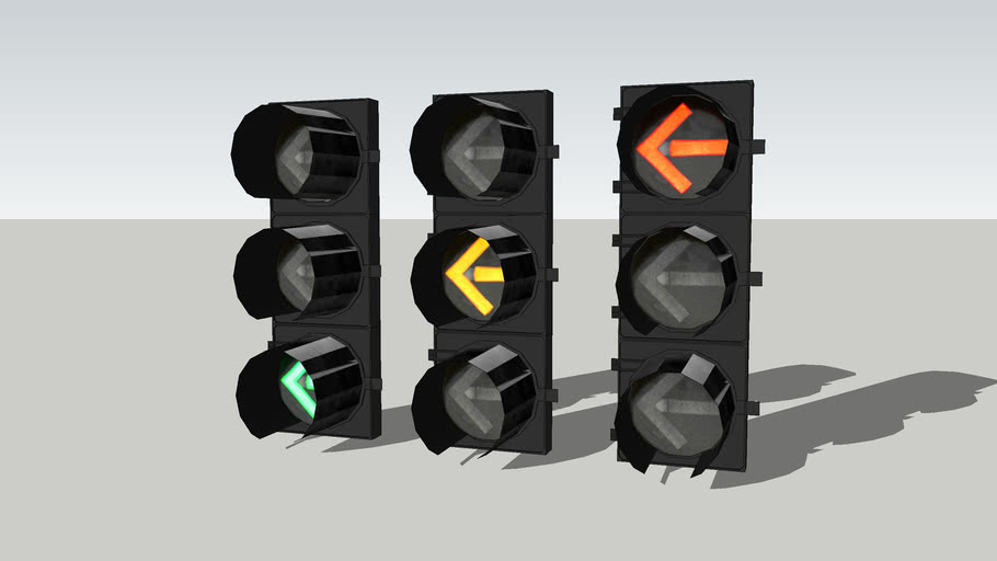 Concept: Duralight 8-inch left turn signals | 3D Warehouse