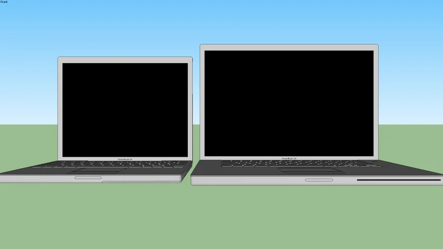 PowerBook G4 (Aluminum 12 inch/15 inch) | 3D Warehouse