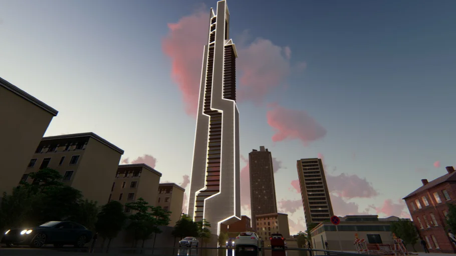 Modern skyscraper | 3D Warehouse