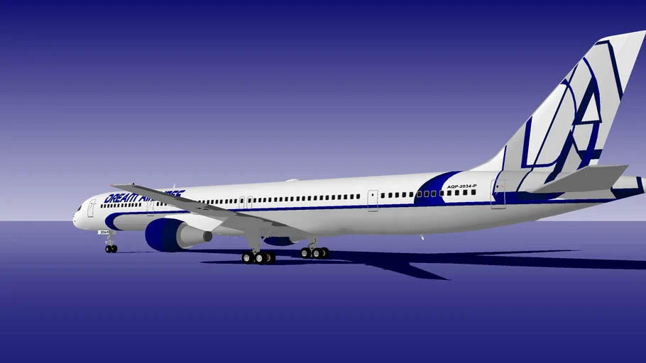 Dream Airlines Boeing 757-32H AQP-2034-P](FIC) | 3D Warehouse