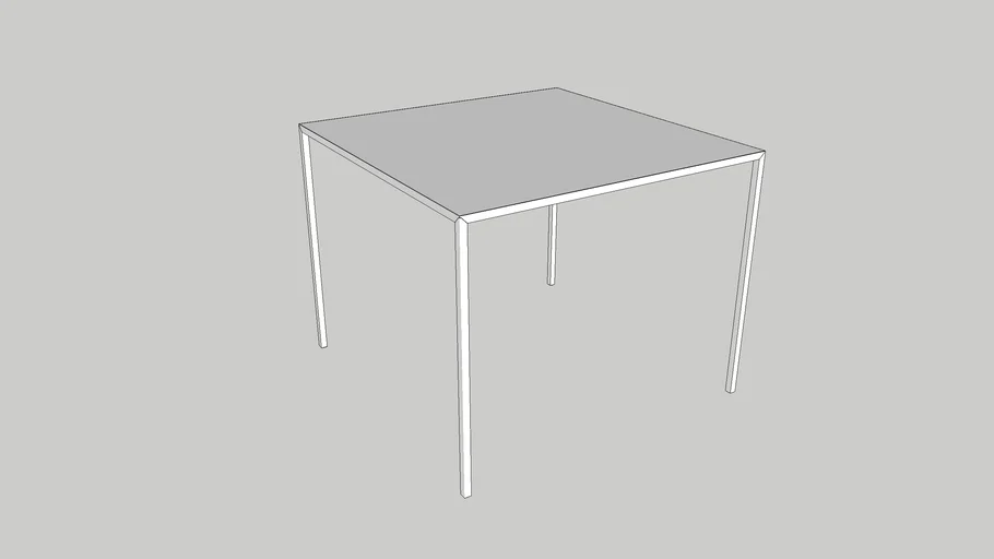 Slim table by Arco | 3D Warehouse