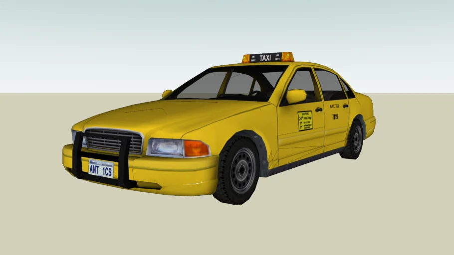 US Taxi | 3D Warehouse