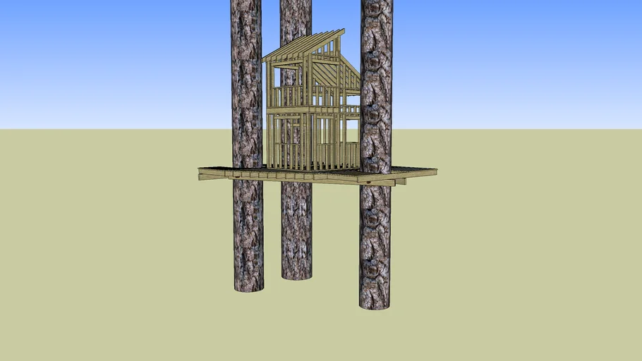 tree house frame | 3D Warehouse