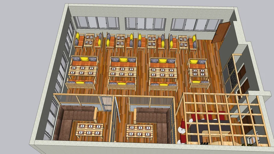 Restaurant Design | 3D Warehouse