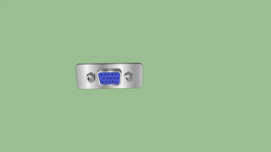 VGA Connector | 3D Warehouse