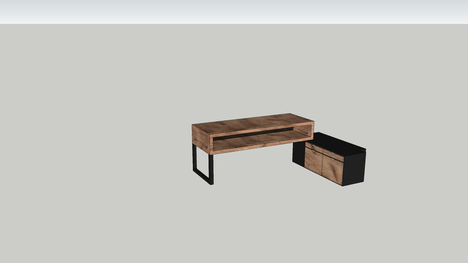 executive desk | 3D Warehouse