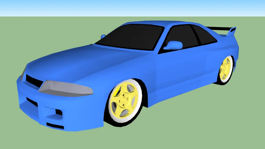 Nissan Skyline R33 GT-R LM Edition | 3D Warehouse