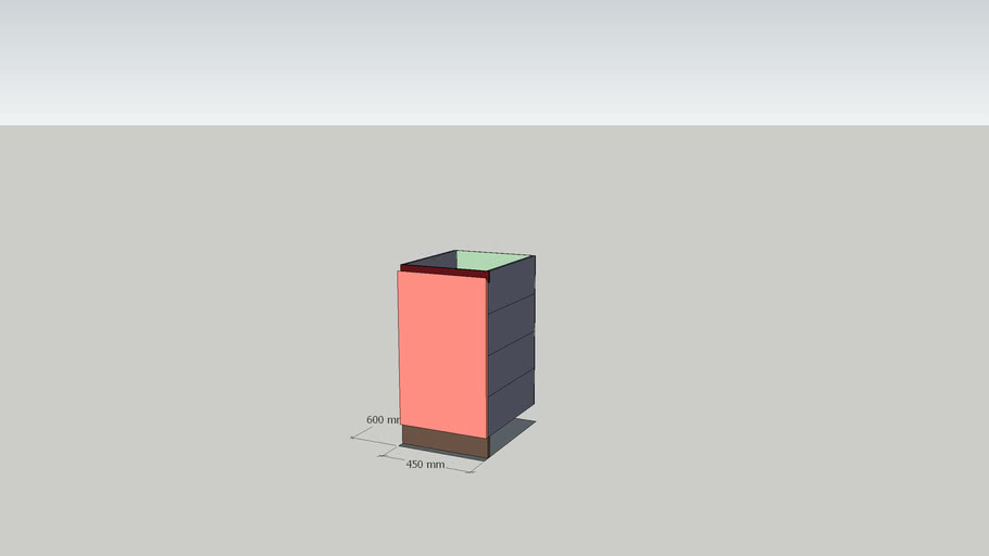 BASE_A_870H_100B_600D_450W | 3D Warehouse