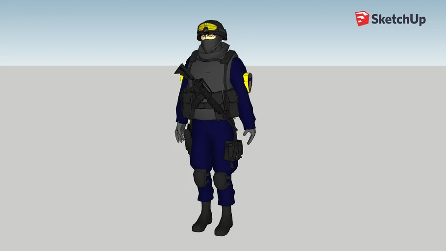 Baltimore Police QRT #5 | 3D Warehouse