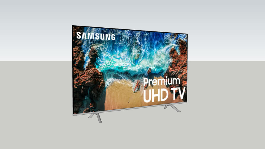 Samsung 82' Class LED TV NU8000 | 3D Warehouse