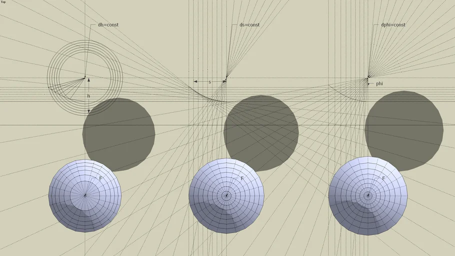 Paraboloid: three basic ways of the constructions | 3D Warehouse