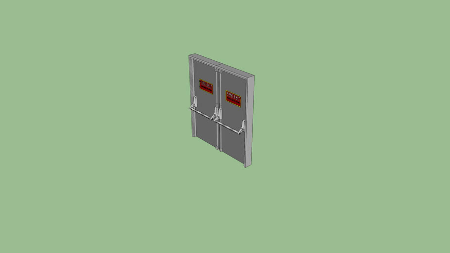 Fire exit-1 | 3D Warehouse