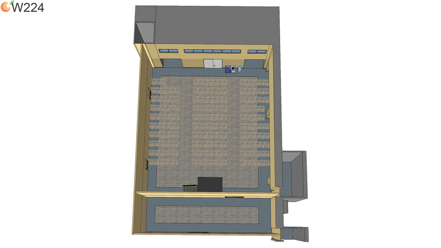 OCCC W224 D_THEATER | 3D Warehouse