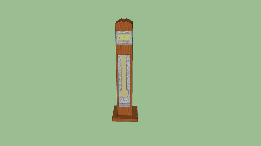 Grandfather Clock | 3D Warehouse