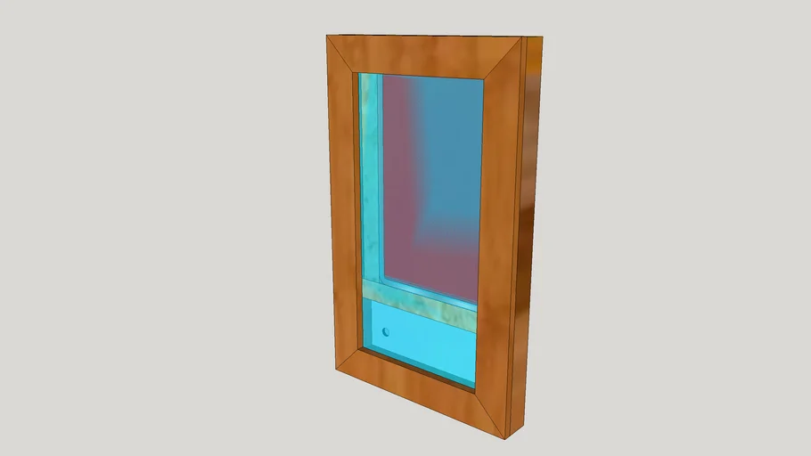 10 inch smart mirror | 3D Warehouse