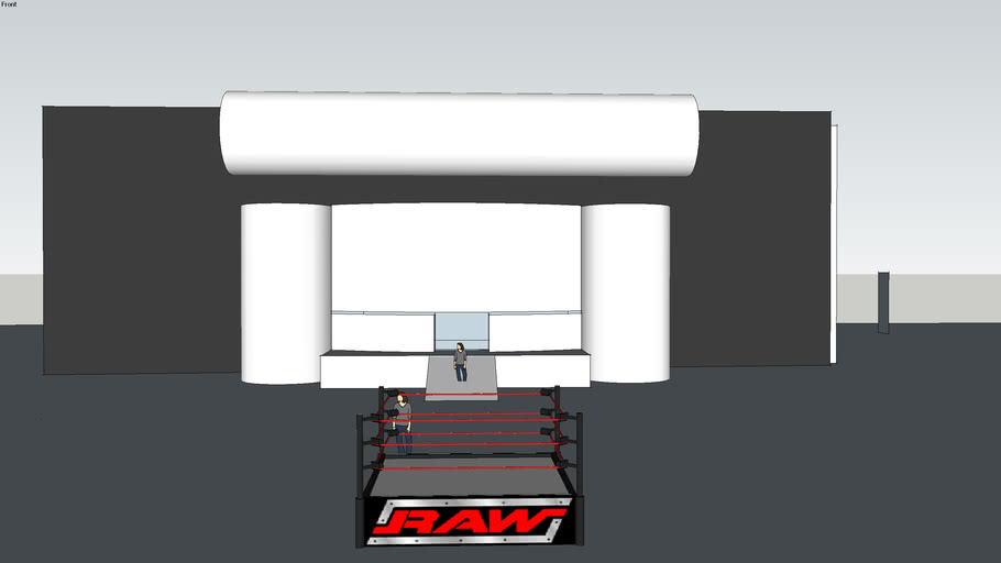 WWE Raw Concept stage | 3D Warehouse