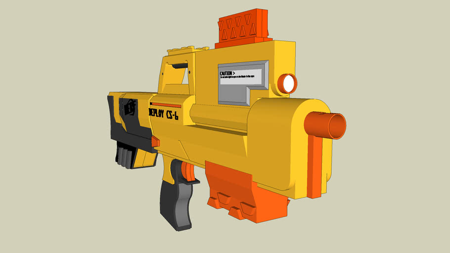 Nerf: model: Nerf Deploy CS-6 | 3D Warehouse
